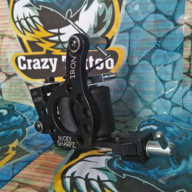 Jual mesin tattoo coil iron 12wrab MICKY SHARPZ tato shader limited ...