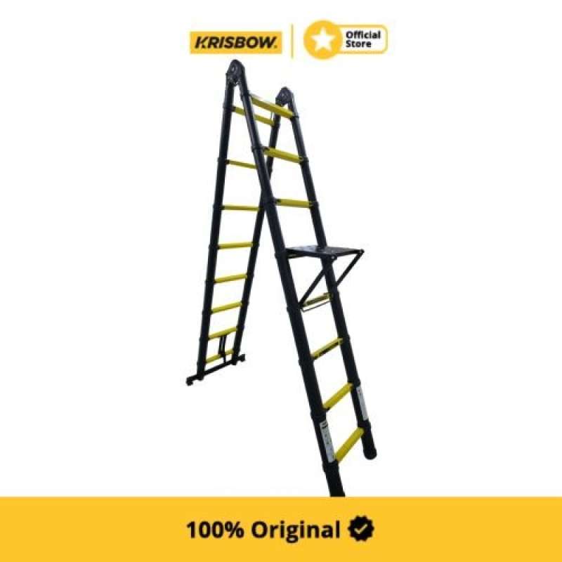 Promo Krisbow Ladder Tangga Teleskopik Ganda 5 Mtr Prltd5014 Diskon 15% ...