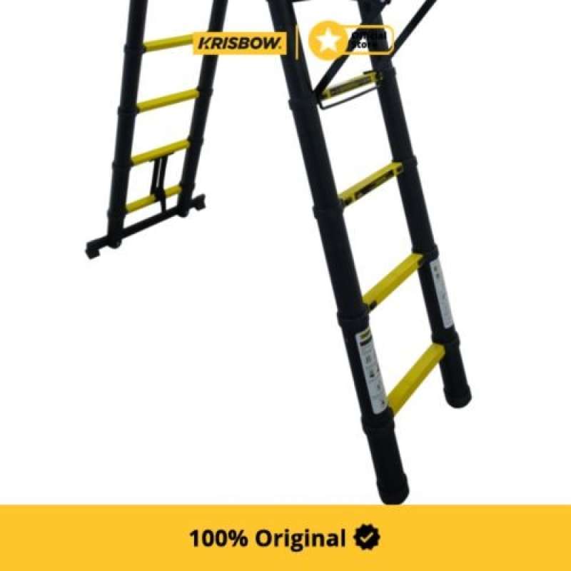Promo Krisbow Ladder Tangga Teleskopik Ganda 5 Mtr Prltd5014 Diskon 15% ...