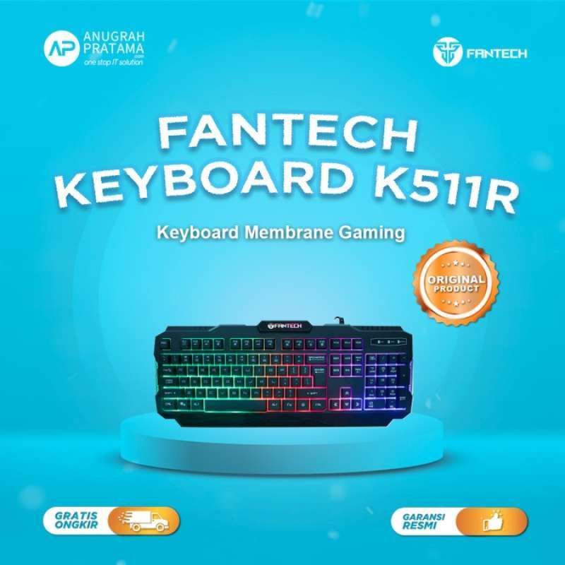 Jual Fantech Hunter Pro K511 Backlit Pro Gaming Keyboard di Seller ...