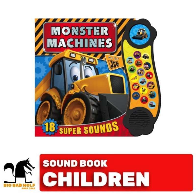 Jual Buku Bbw Mega Sounds Jcb: My First Jcb: Monster Machines di Seller ...
