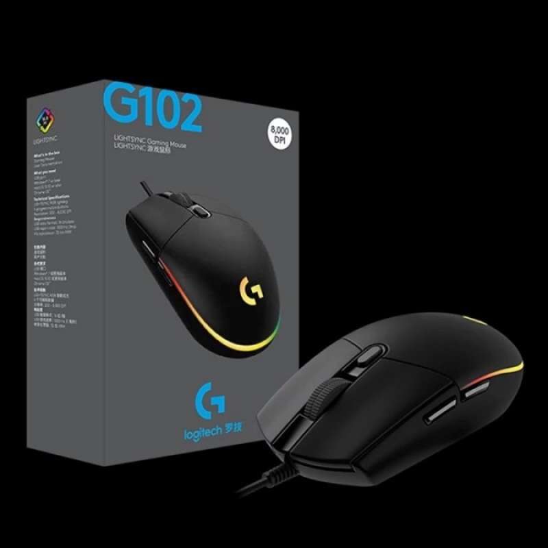 Jual Mouse Logitech G102 Lightsync Gaming /Gaming Logitech G102 Original di Seller Farere store ...