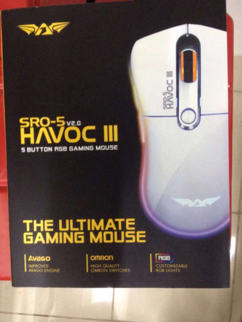 Jual Gaming Mouse Armaggeddon SRO-5 HAVOC III New Ver2.0 di Seller Farere store - Tegal Alur ...