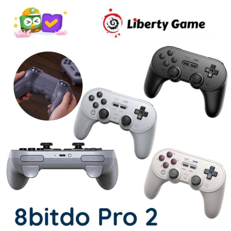 Jual 8bitdo Pro 2 Bluetooth Gamepad Wireles Switch Pc Android MacOs ...
