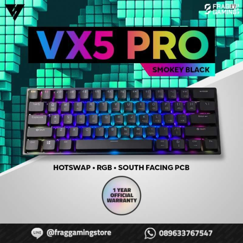 Jual VortexSeries VX5 Pro RGB MECHANICAL Gaming KEYBOARD Vortex VX-5 di ...