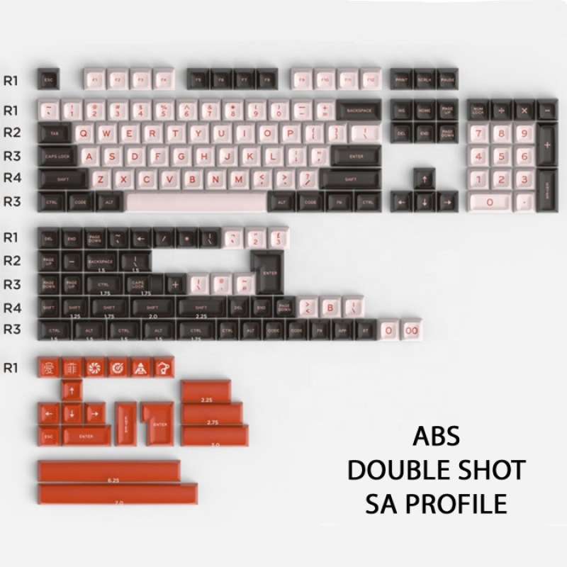 Jual KEYCAPS FLAMINGO ABS SA PROFILE DOUBLE SHOT OLIVIA di Seller Tuskar - Tegal Alur, Kota ...