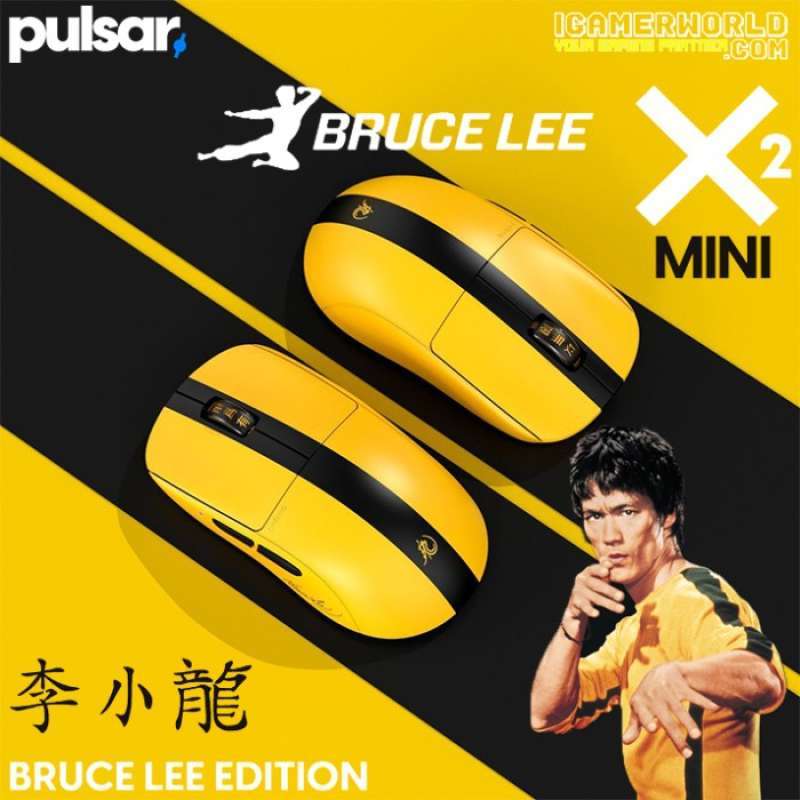 Promo Pulsar X2 Mini Bruce Lee Edition Ultra Light Wireless Gaming ...