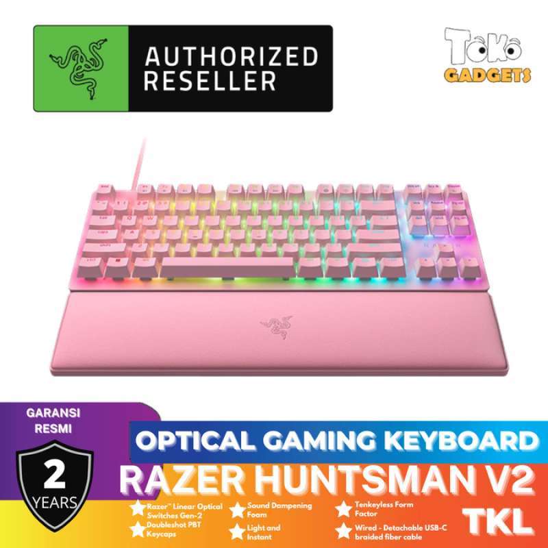 Jual Razer Huntsman V2 Tenkeyless Quartz - Linear Optical Switch di ...