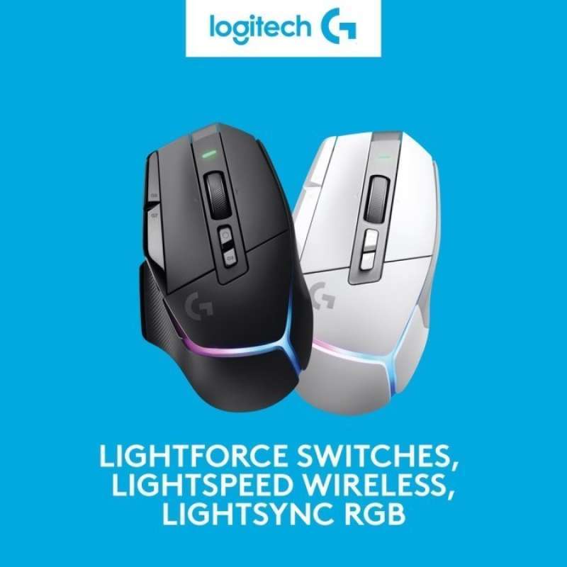Promo Mouse Gaming Logitech G502 X Plus - Wireless Gaming Mouse - Putih ...