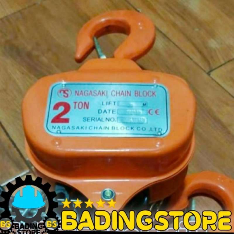 Promo Chain Block 2 Ton X 10 Meter Made In Japan Merek Nagasaki Diskon ...