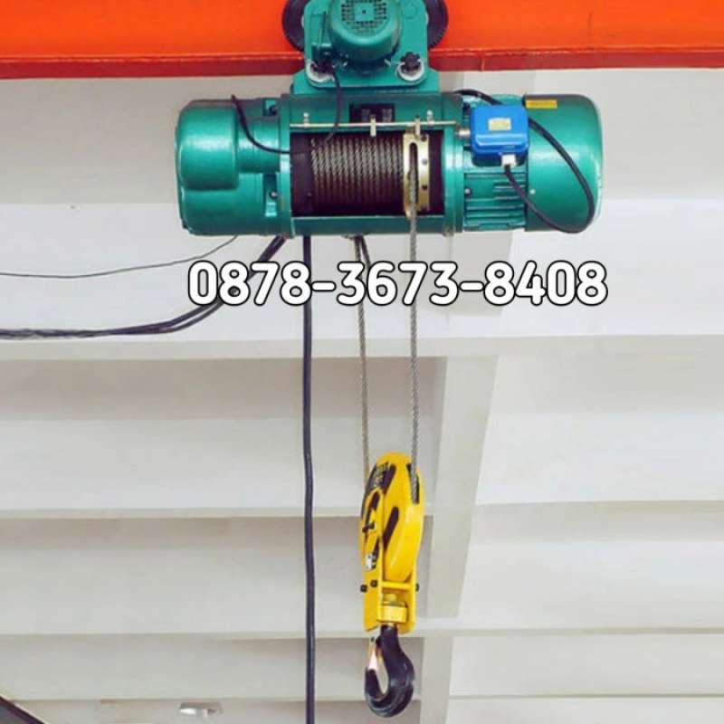 Promo Electric Crane Hoist Wire Rope 3 Ton x 12 Meter Nagasaki Japan ...