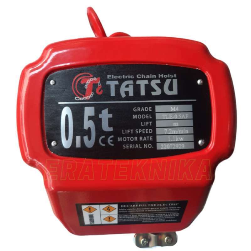 Promo Katrol Listrik/Electric Chain Hoist Tatsu 0.5 ton 3phase 380V ...