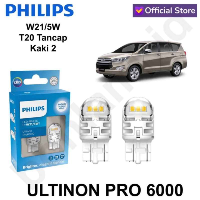 Promo Lampu Led Senja Kota Innova Reborn Philips Ultinon Pro6000 T20 ...