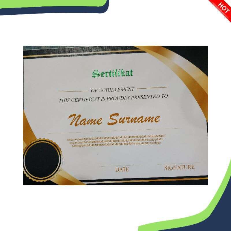 Jual CETAK & CUSTOM PIAGAM SERTIFIKAT HURUF TIMBUL EMAS,PERAK,BIRU ...