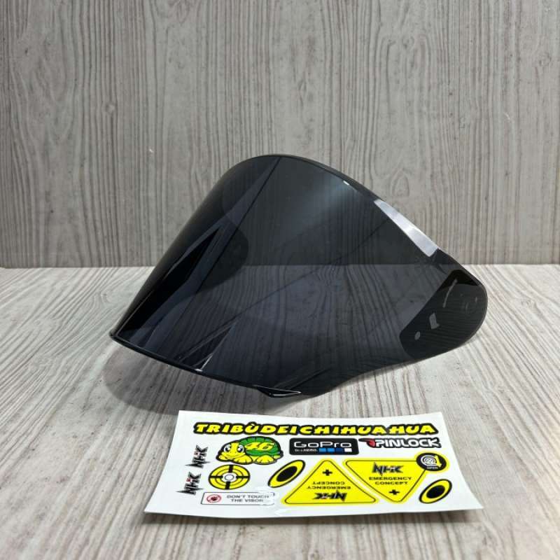 Promo Kaca Helm/Flat Visor Open Venom Nhk R1 + (Free Sticker Nhk 1 Set ...