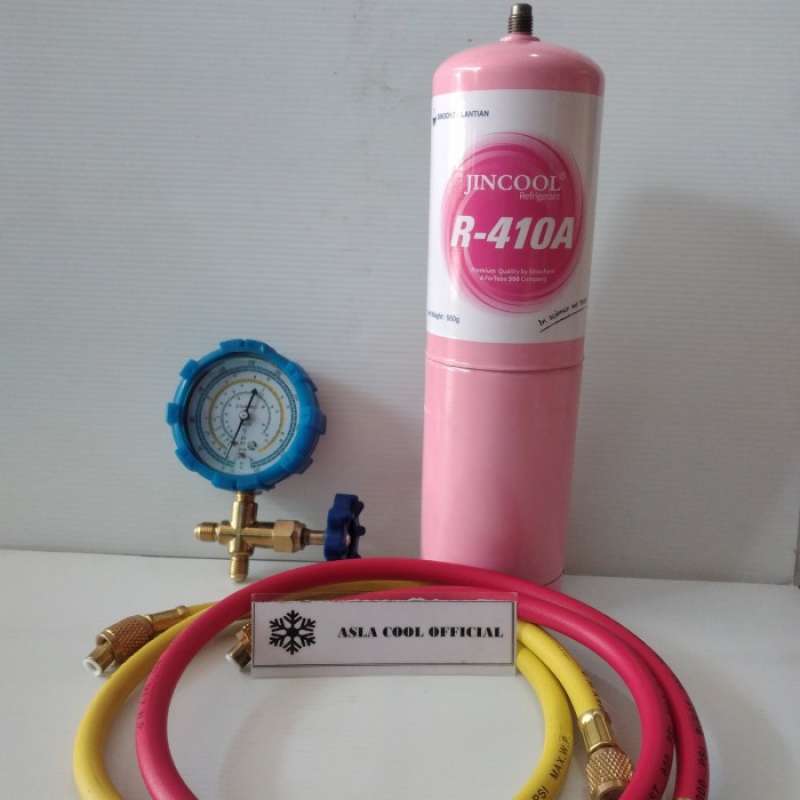 Promo Paket isi freon R134a rumahan praktis freon kaleng R410a Diskon ...