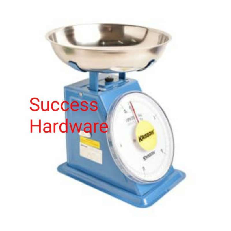 Promo Krisbow Timbangan Dapur 5 Kg Dengan Tera Dial Spring Scale 5kg/11lb Diskon 23% Di Seller ...