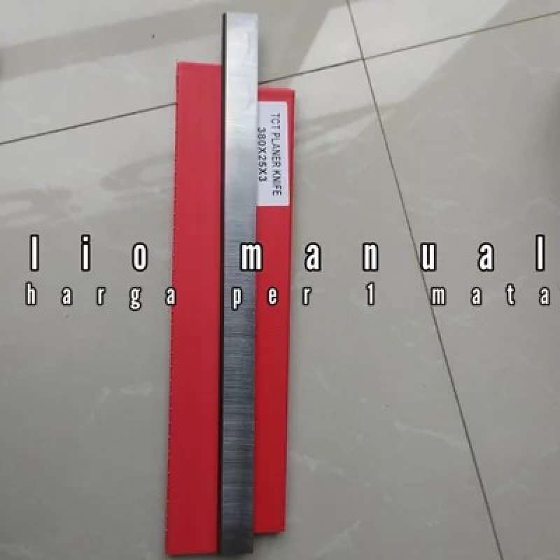 Jual Pisau Planer 380 X 25 X 3 Mm Tct Kaiser Mata Jointer Duduk Kayu 38 ...