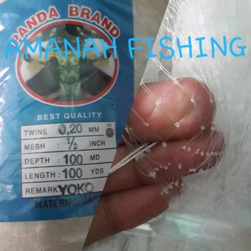 Promo Jaring Ikan Atau Bahan Jala Ukuran 1/2inci Diskon 17% Di Seller ...