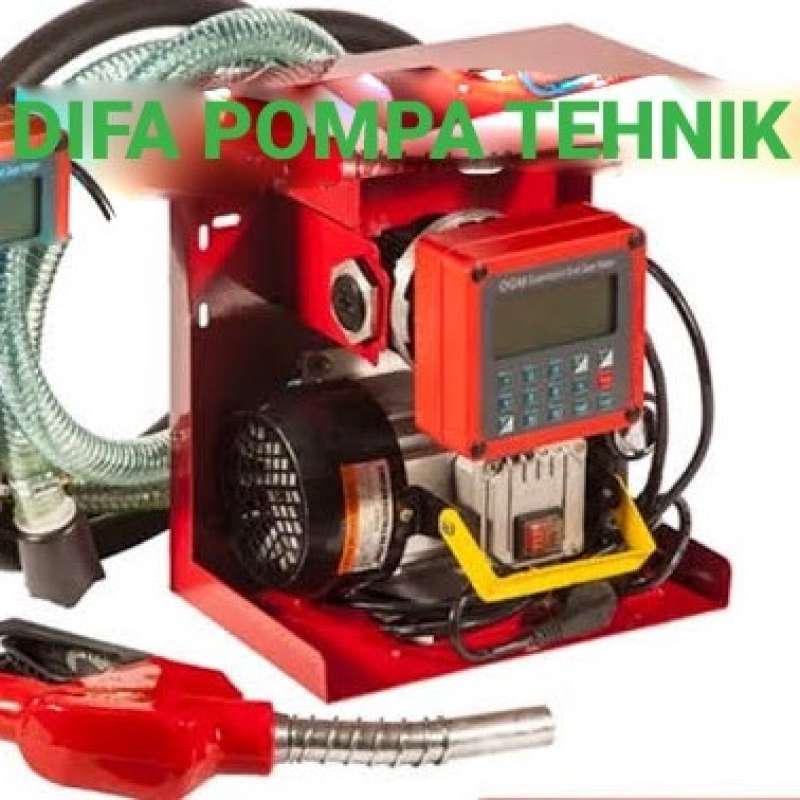 Promo Flow Meter Solar Digital Pompa Transfer Bbm Pompa Oil Elecktrik ...