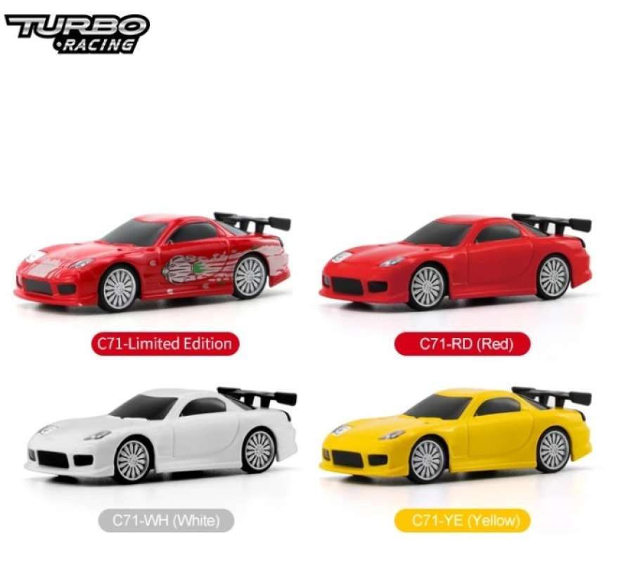Promo Turbo Racing 1:76 C71 Sports RC Car Classic Edition Full ...