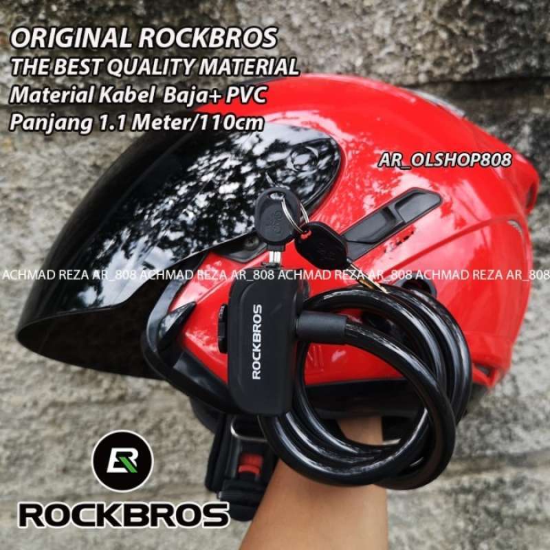 Promo Rantai Helm Gembok Sepeda Motor Kunci Pengaman Helm Kyt Ink Nhk ...