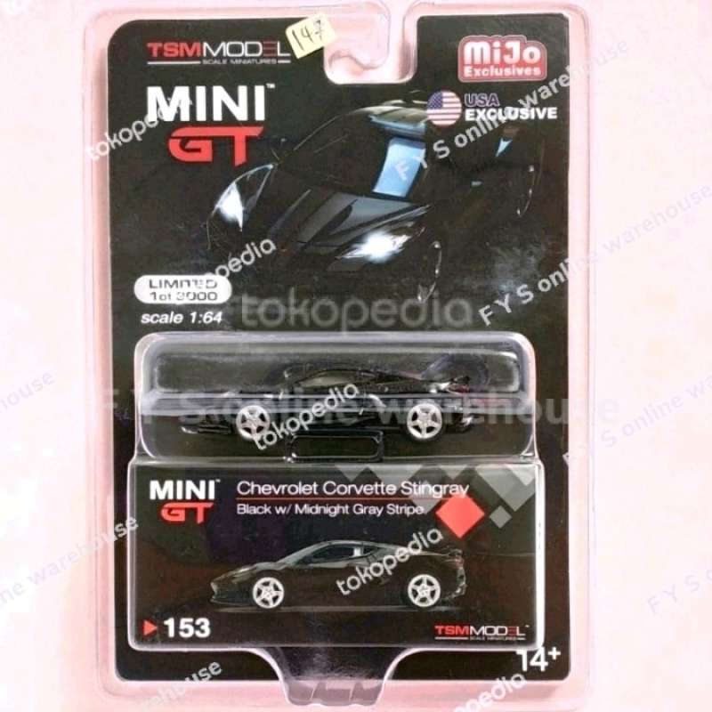 Jual Mini GT MiniGT Chevrolet Corvette Stingray di Seller enzo store ...