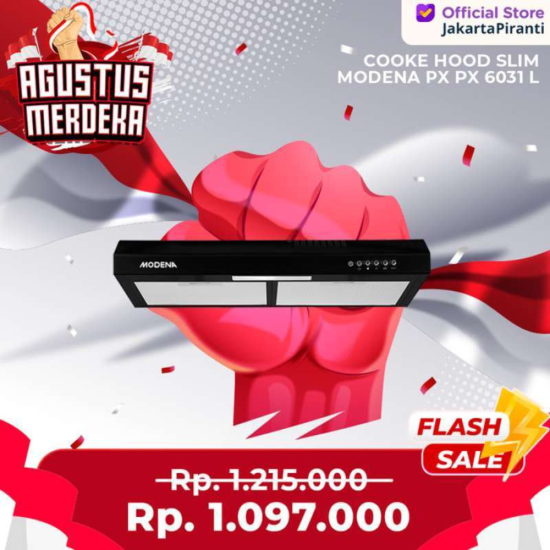 Promo Slim Hood Modena Px 6031 L - Cooker Hood 60 Cm - Tanpa Bubble Diskon 3% di Seller Kuniy ...