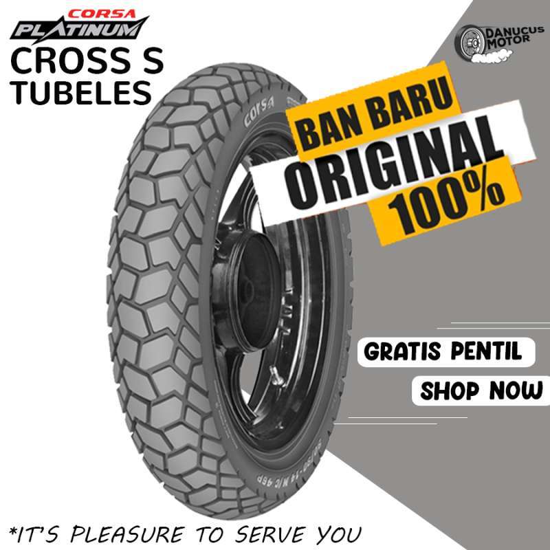 Jual Ban Motor Depan Belakang Yamaha Nmax // Corsa Cross S Ring 13 ...