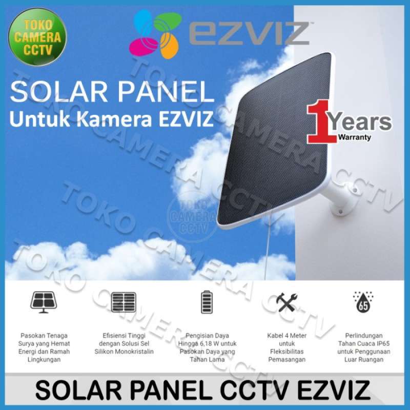 Promo EZVIZ SOLAR PANEL EZVIZ SOLAR CHARGING PANEL Diskon 13% di Seller ...