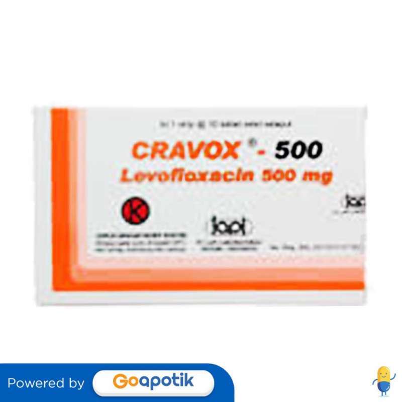 Jual CRAVOX 500 MG BOX 10 TABLET di Seller Apotek Alvin Farma - Kelapa ...