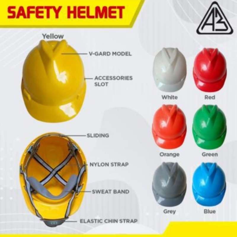 Promo helm proyek /helm kerja/helm safety/helm proyek Diskon 13% di ...