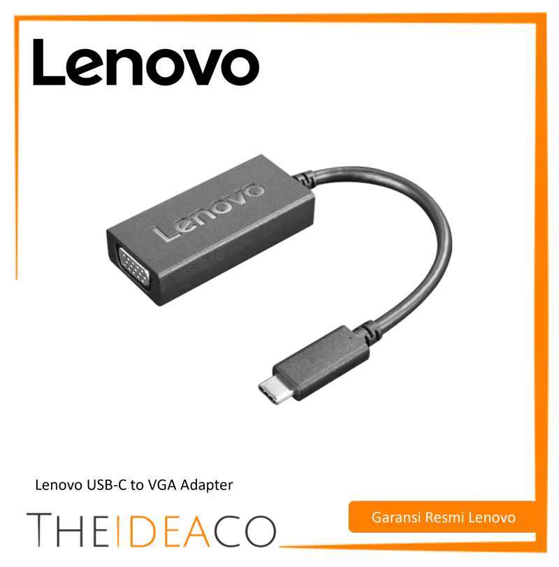 Jual Lenovo USB-C Universal to VGA Adapter 4X90M42956 di Seller THEIDEA ...