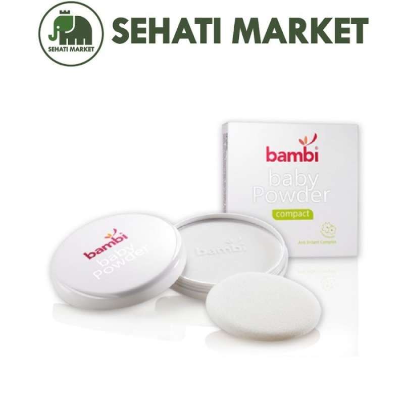 Promo Bambi Baby Powder Compact 40g Diskon 23% Di Seller Darkness ...