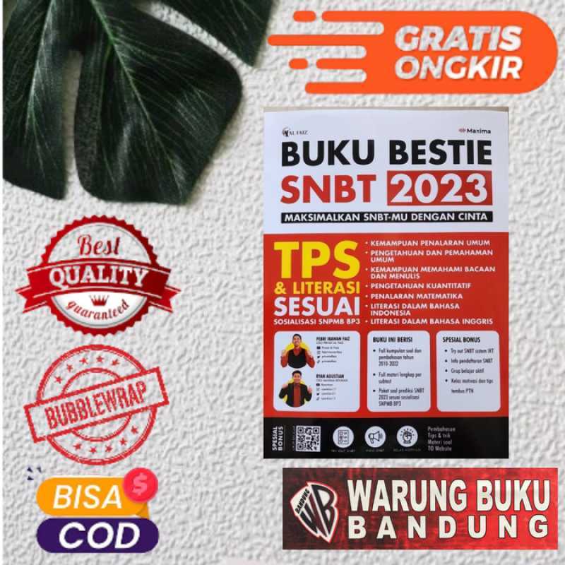 Promo Buku Bestie UTBK SNBT 2023 TPS dan Literasi Diskon 33% di Seller Widya Planet Shop ...