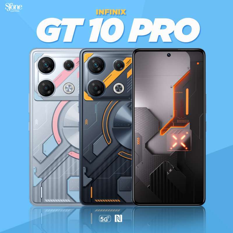 Jual Infinix GT 10 Pro 5G 8/256 RAM 8GB Internal 256GB Garansi Resmi - Silver di Seller Sfone ...