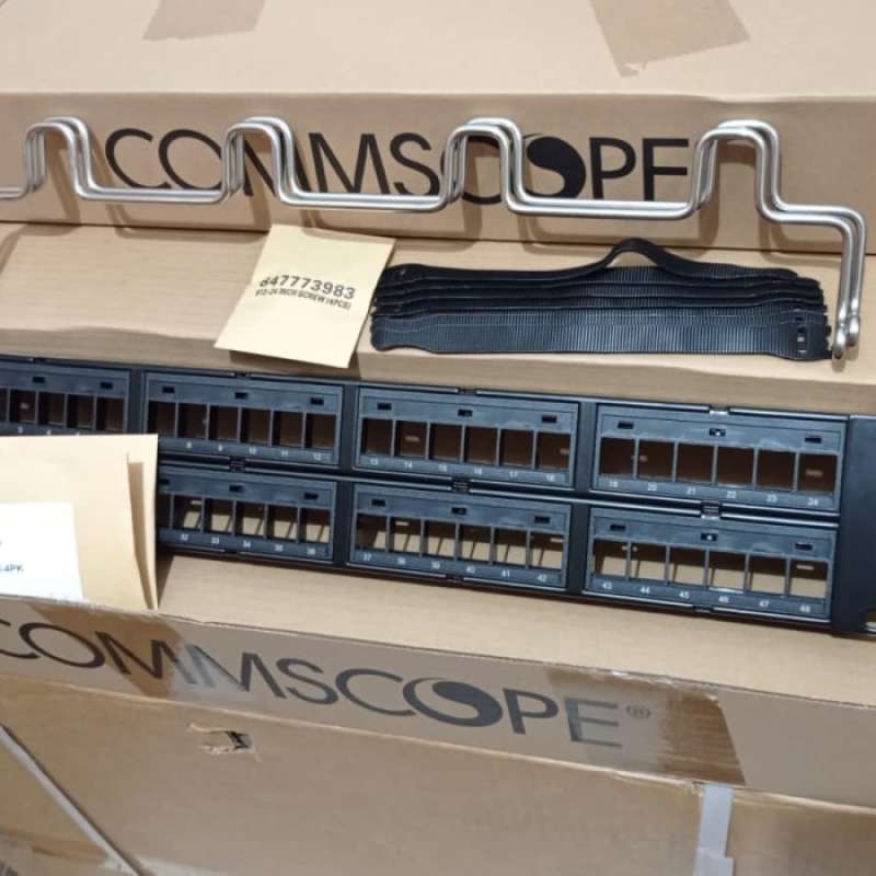 Promo Amp Commscope Patch Panel 48 Port Unloaded Original Amp ...