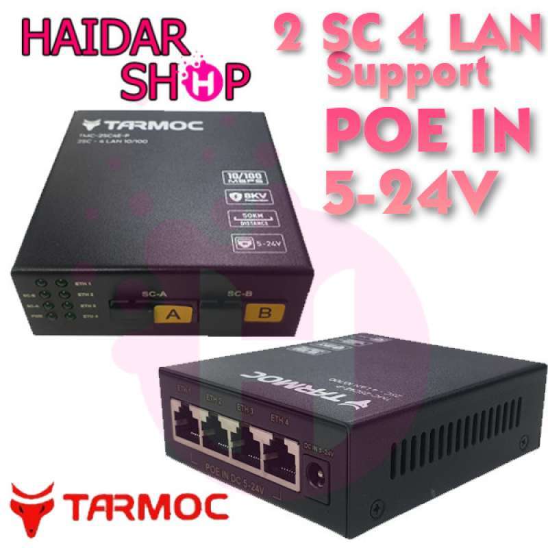 Promo Media Converter Ethernet Fiber Switch 2 FO 4 LAN 10/100 2 SC 4 Rj45 Diskon 23% di Seller ...