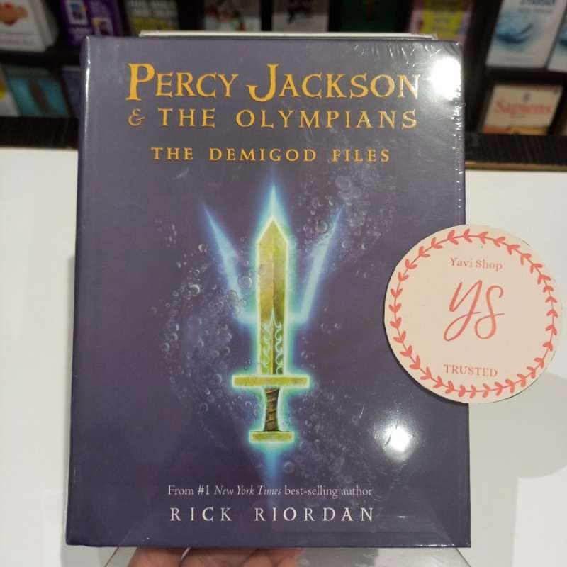 Promo Buku Import Percy Jackson The Demigod Files Hc Nick Riordan