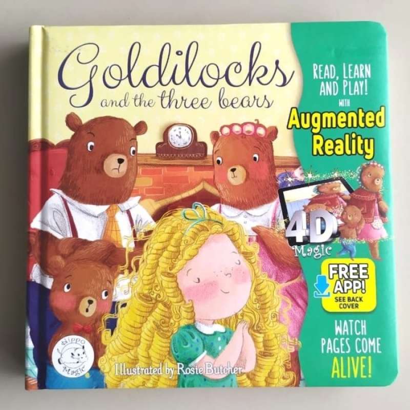 Promo Goldilocks And The Three Bears Read,learn And Play With Augmented ...