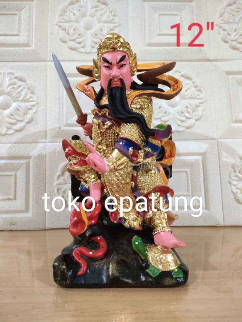 Promo patung rupang hian tian shang ti siong teh kong fiber 12 inch ...