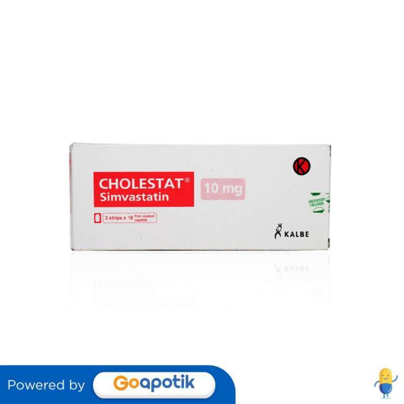 Jual Cholestat 10 Mg Box 30 Kaplet Di Seller Apotek Tower Farma ...