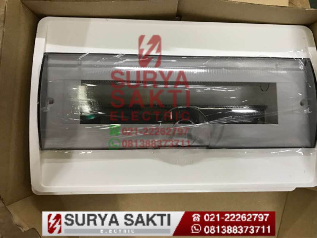 Promo Box MCB Hager 12 Grup VF112TM Inbow Golf Pintu Transparan Diskon ...