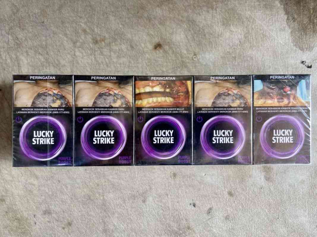 Promo Rokok Lucky Strike Purple Boost 20 Batang / Slop / 10 Bungkus ...