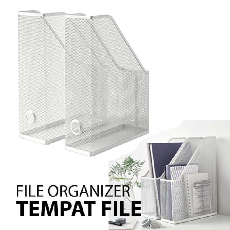 Jual Box File Tempat Majalah Organizer Baja Set Isi 2 Dokument Di ...