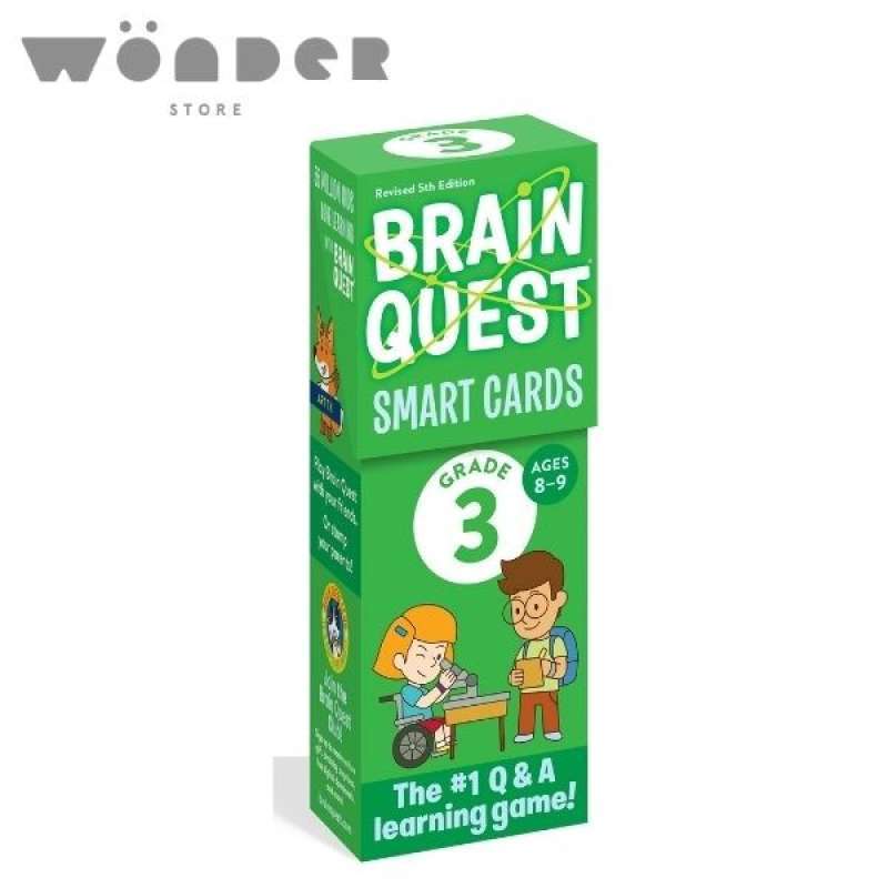 Promo Buku Import Brain Quest 3Rd Grade Smart Cards Revised 5Th Edition ...