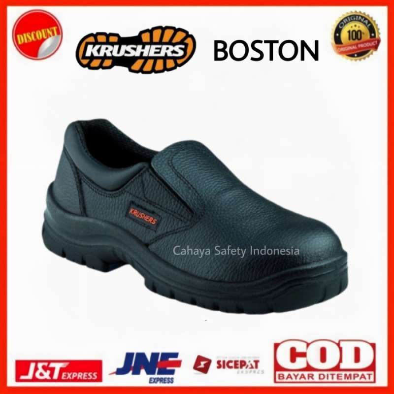Promo Sepatu Safety Krushers Boston Original Safety Shoes krushers ...