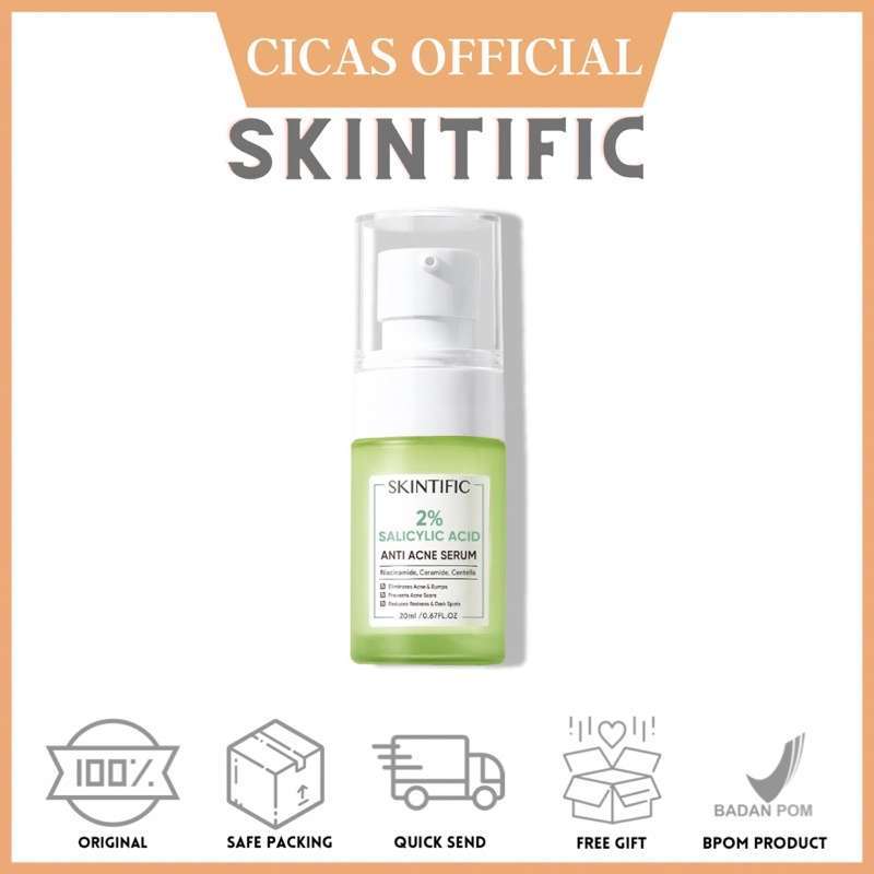 Jual Skintific 2 Salicylic Acid Anti Acne Serum 20ml Di Seller Station