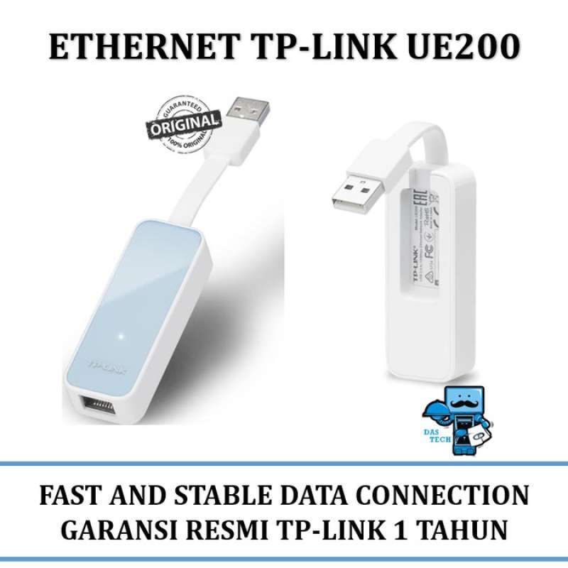 Promo USB to LAN TP-Link UE 200 USB 2.0 to 100Mbps Ethernet Network ...