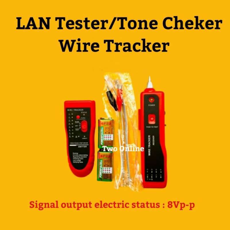 Promo Tone Cheker / Wire Tracker / LAN Tester / ADAPTOR/OPTIK/OPTIC/FO ...
